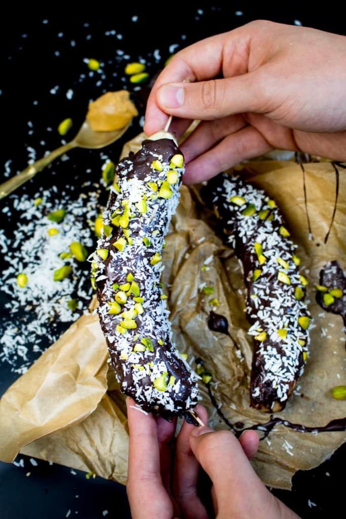 Super Easy Banana Sushi