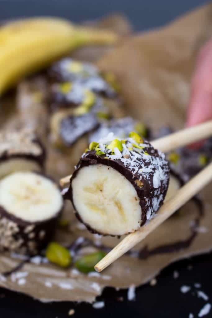 Super Easy Banana Sushi