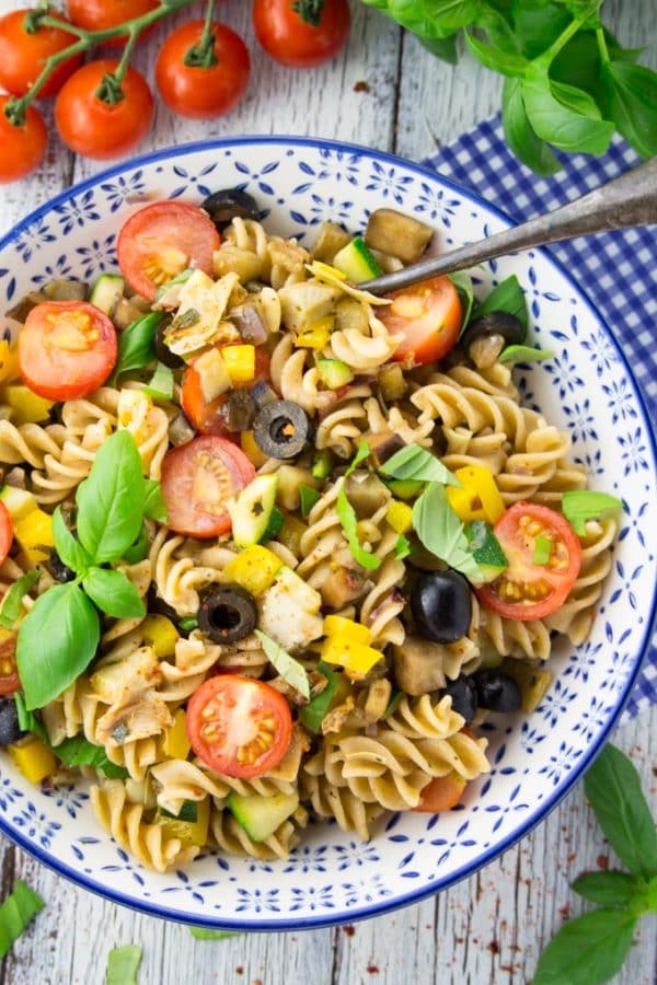 Italian Veggie Pasta - Vegan Heaven