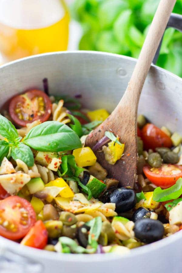 Italian Veggie Pasta - Vegan Heaven