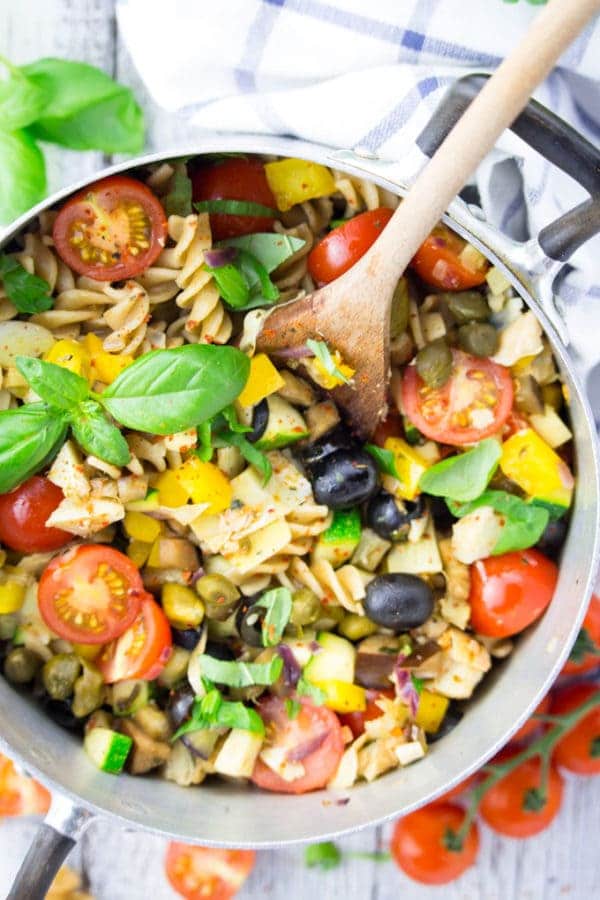 Italian Veggie Pasta - Vegan Heaven