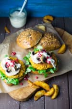 Vegan Pumpkin Burger - Vegan Heaven