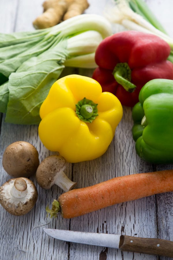 Chinese Vegetable Chop Suey - Vegan Heaven