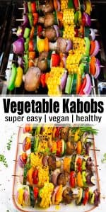 Vegetable Kabobs - Vegan Heaven