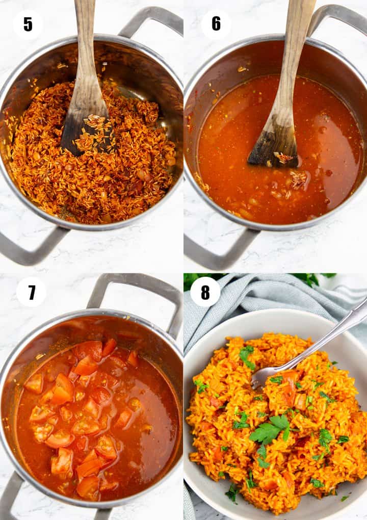 Tomato Rice - Vegan Heaven