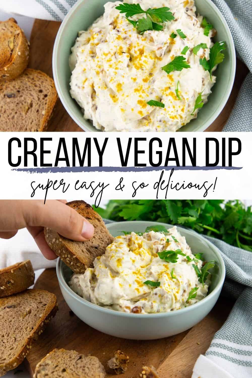 Creamy Vegan Dip with Dates - Vegan Heaven