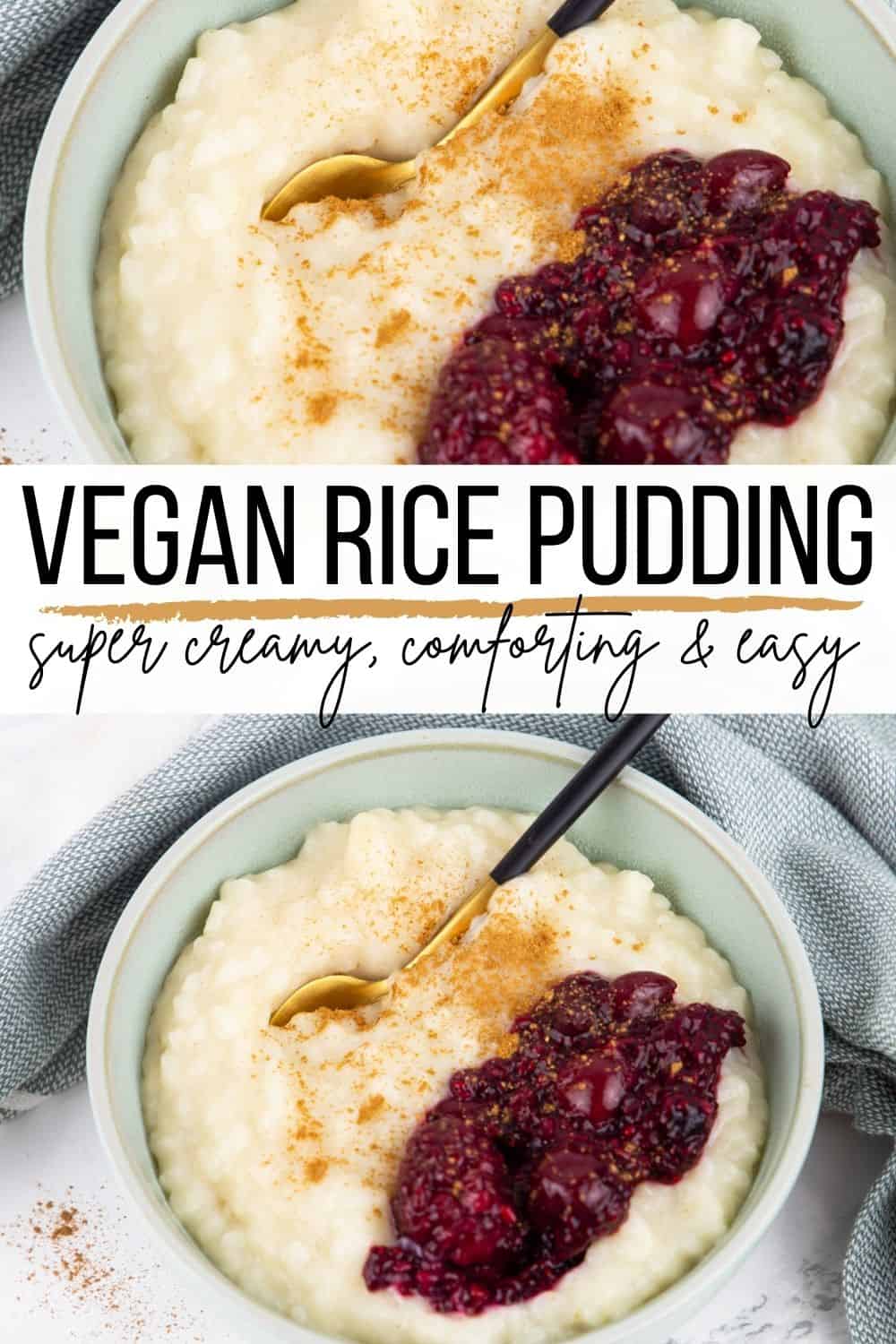 Vegan Rice Pudding - Vegan Heaven