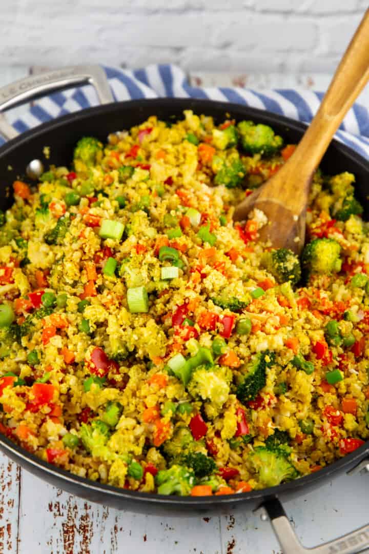 Cauliflower Fried Rice - Vegan Heaven