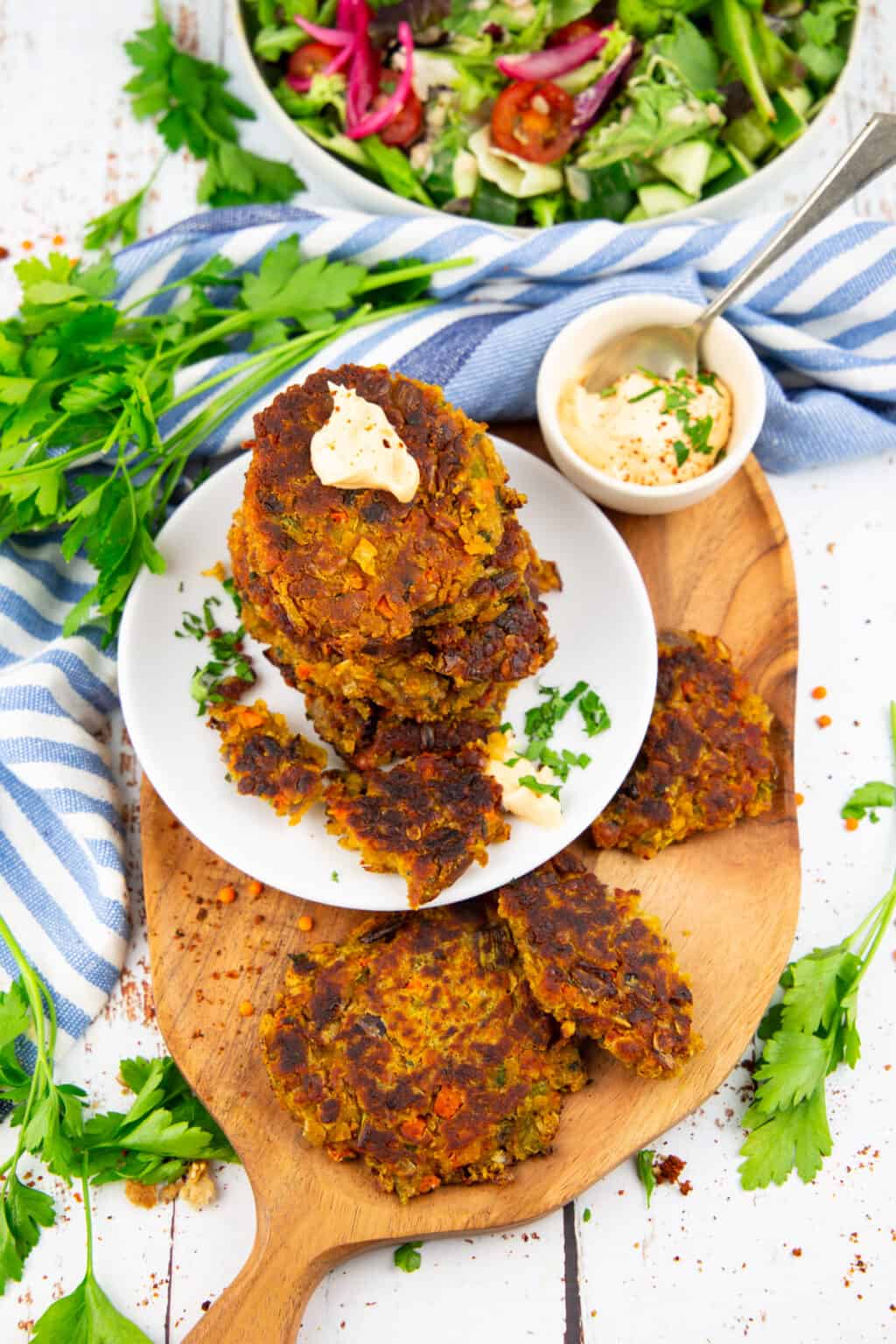 Lentil Burgers - Vegan Heaven