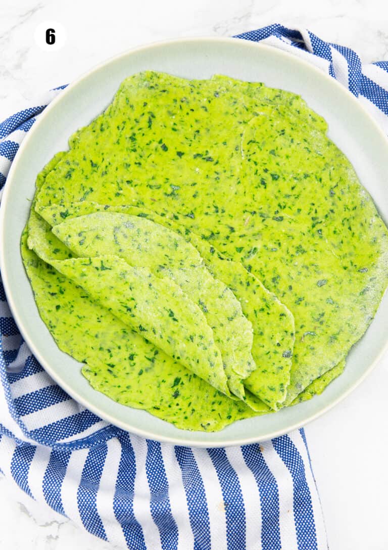 Spinach Tortilla - Vegan Heaven