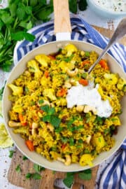 Vegetable Biryani - Vegan Heaven