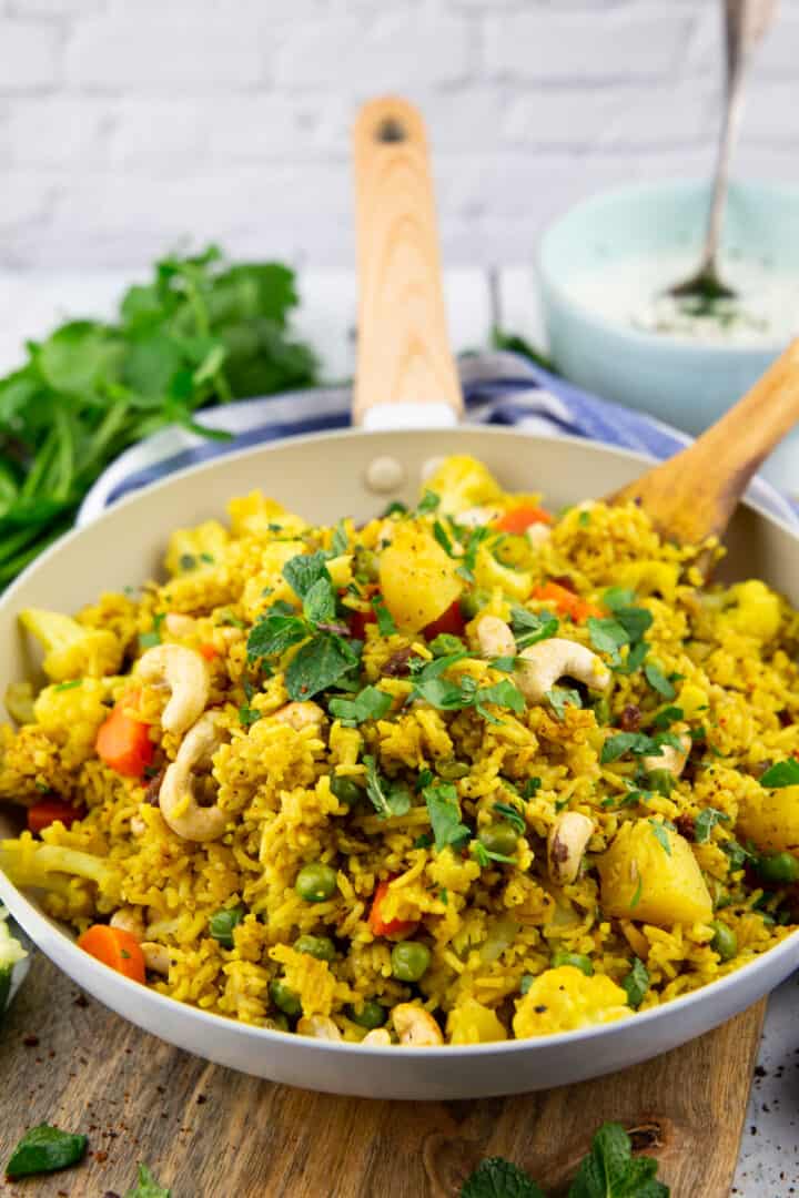 Vegetable Biryani - Vegan Heaven
