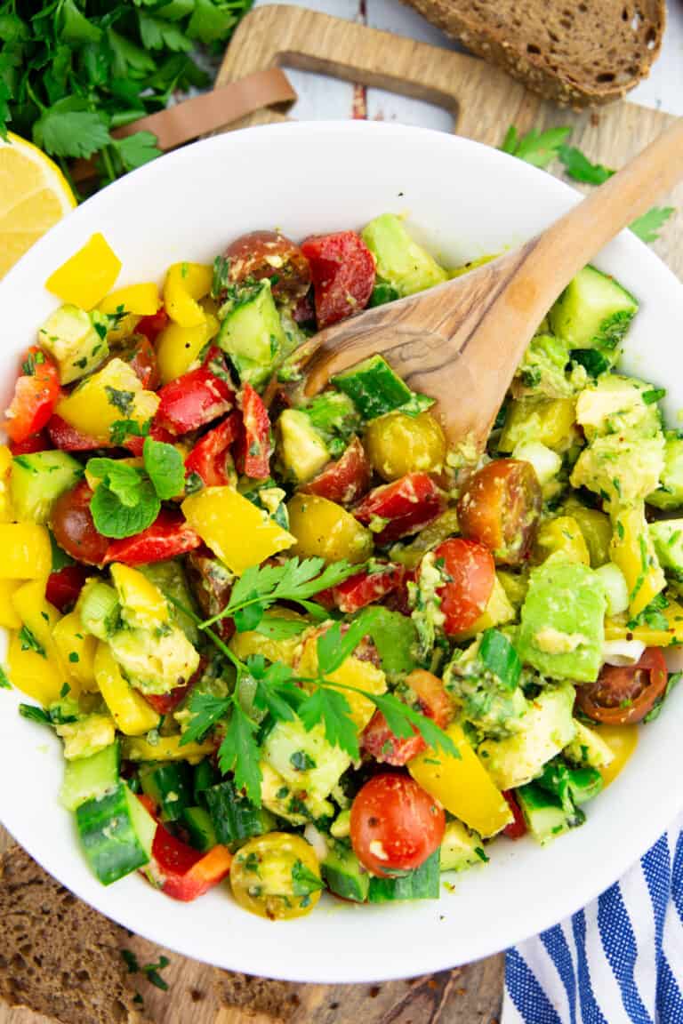 Avocado Salad - Vegan Heaven