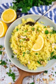 Lemon Rice - Vegan Heaven