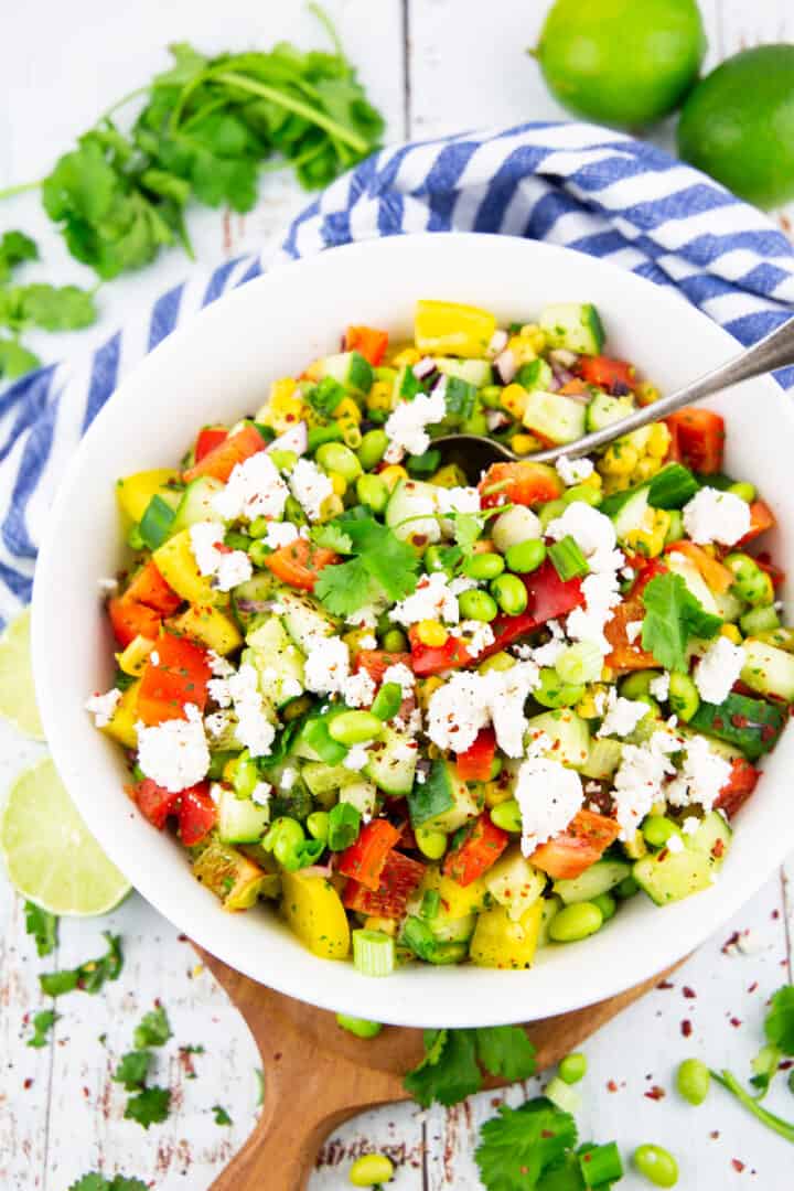 Edamame Salad - Vegan Heaven