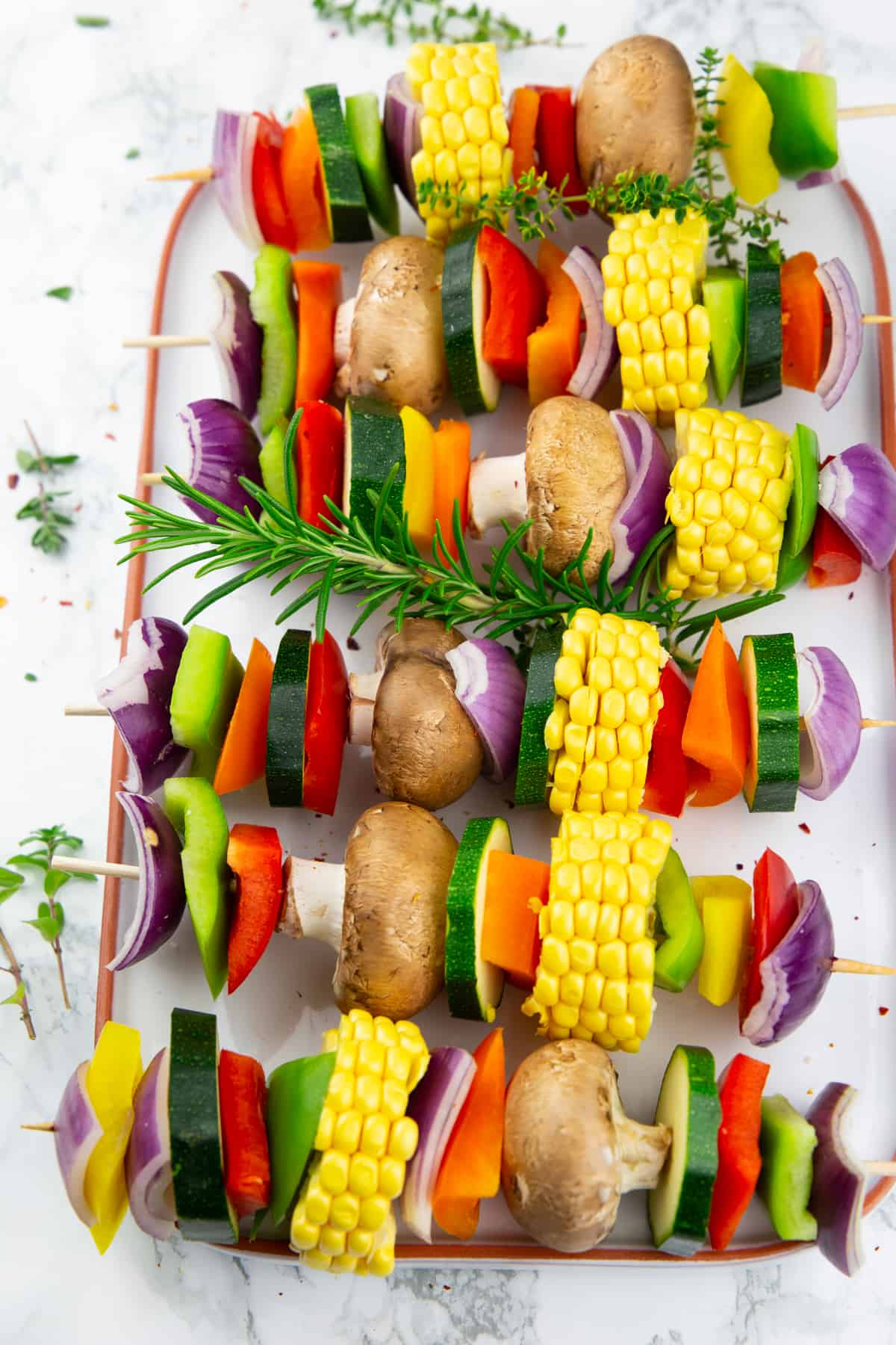 Vegetable Kabobs - Vegan Heaven