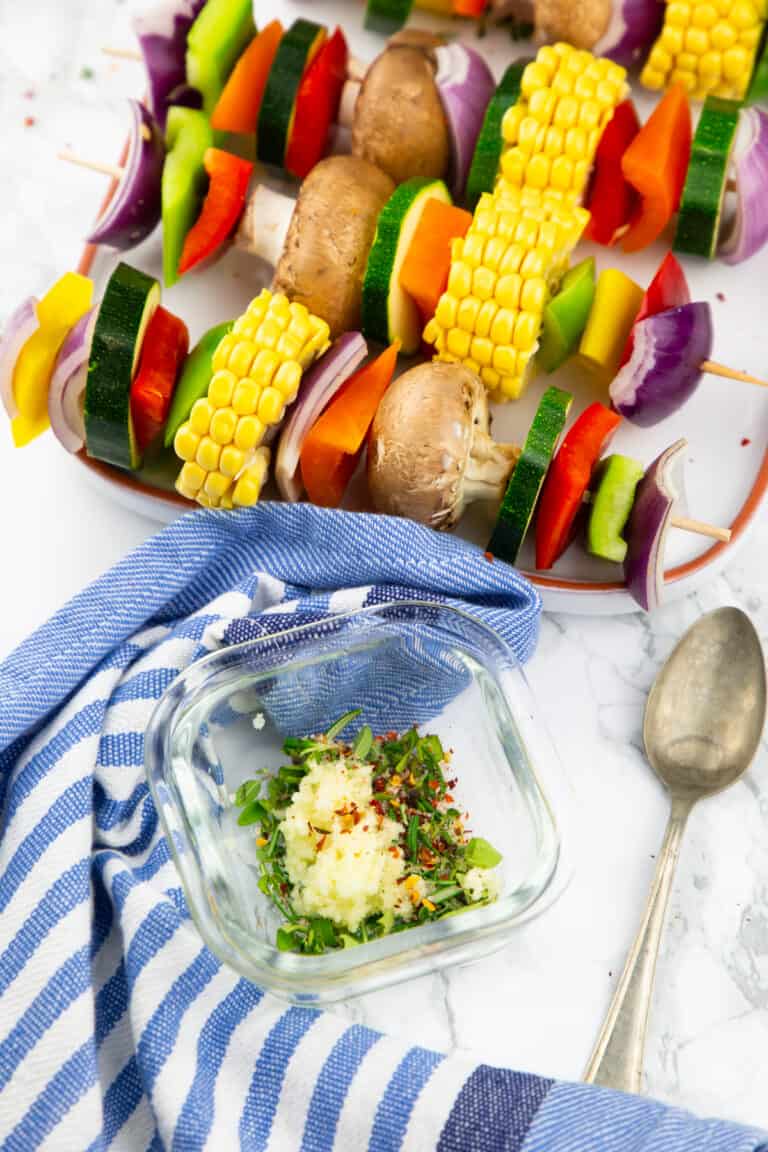 Vegetable Kabobs - Vegan Heaven